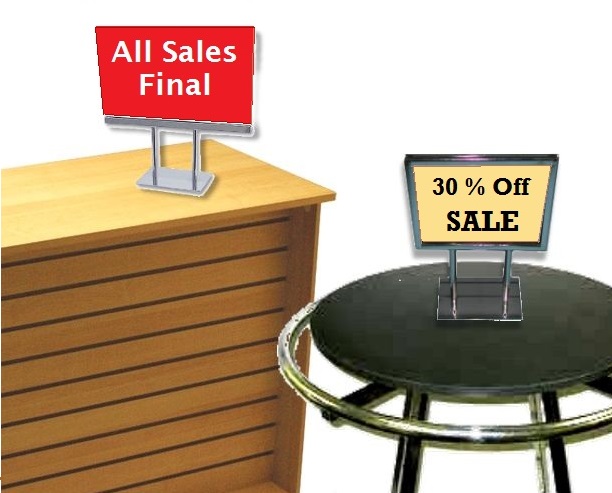 Retail Store Signage - Signs - Sign Cards - Sign Holders
