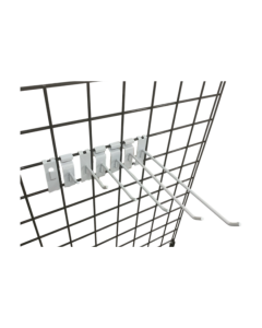 Grid Hooks - Chrome - Shop Now At Barr Display, Your Display Fixture ...