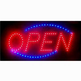 Led Open Sign - Economy Sign - Shop Now At Barr Display, Your Display ...