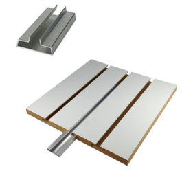 Metal T-Slots for Slatwall