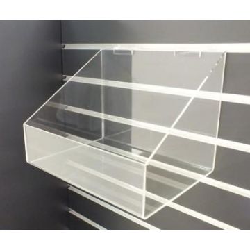 Acrylic Slatwall Bins, Plastic Slatwall Bin Displays, Acrylic Dump Bins